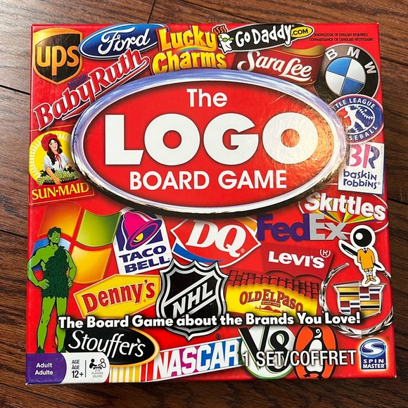 Spin Master | Games | The Logo Board Game | Poshmark